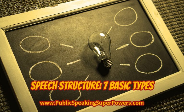 Speech Structure: 7 Basic Types – Public Speaking Super Powers