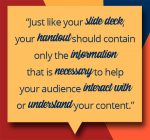 Best Practices for Handouts [Ultimate Guide] – Public Speaking Super Powers