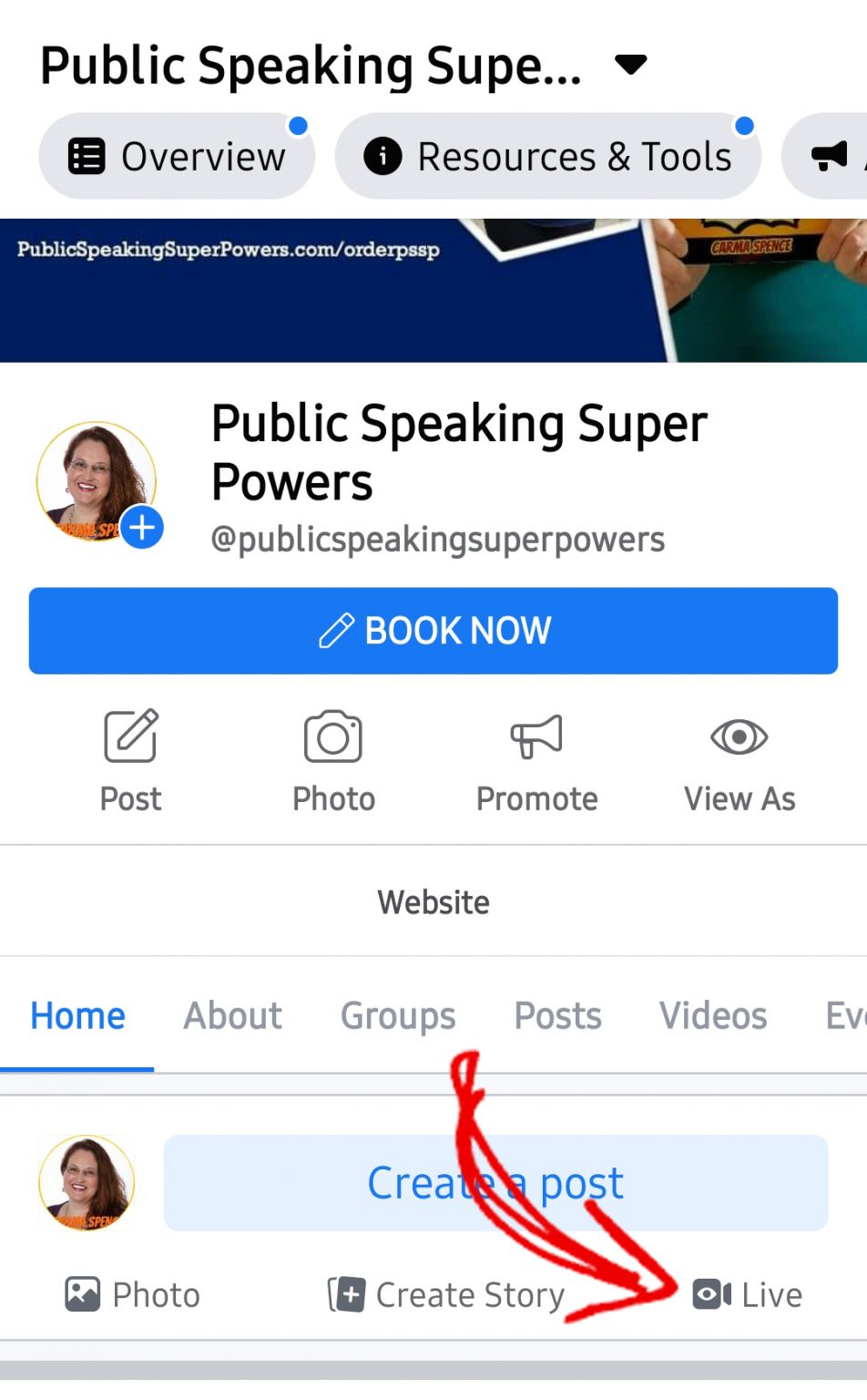 Getting Started on Facebook Live: A Quick Tour – Public Speaking Super ...